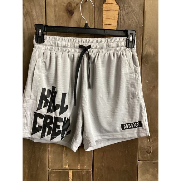 Kill Crew | Shorts | Kill Crew Shorts Mens Medium Gray Black Mesh Gym ...
